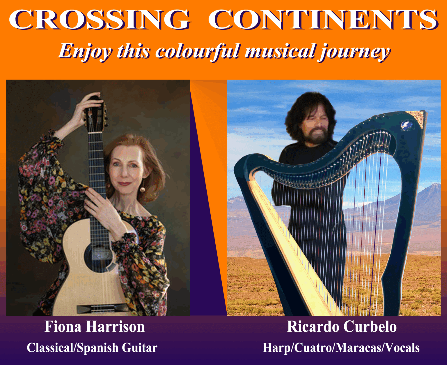 Crossing Continents – Fiona Harrison and Ricardo Curbelo in Concert ...