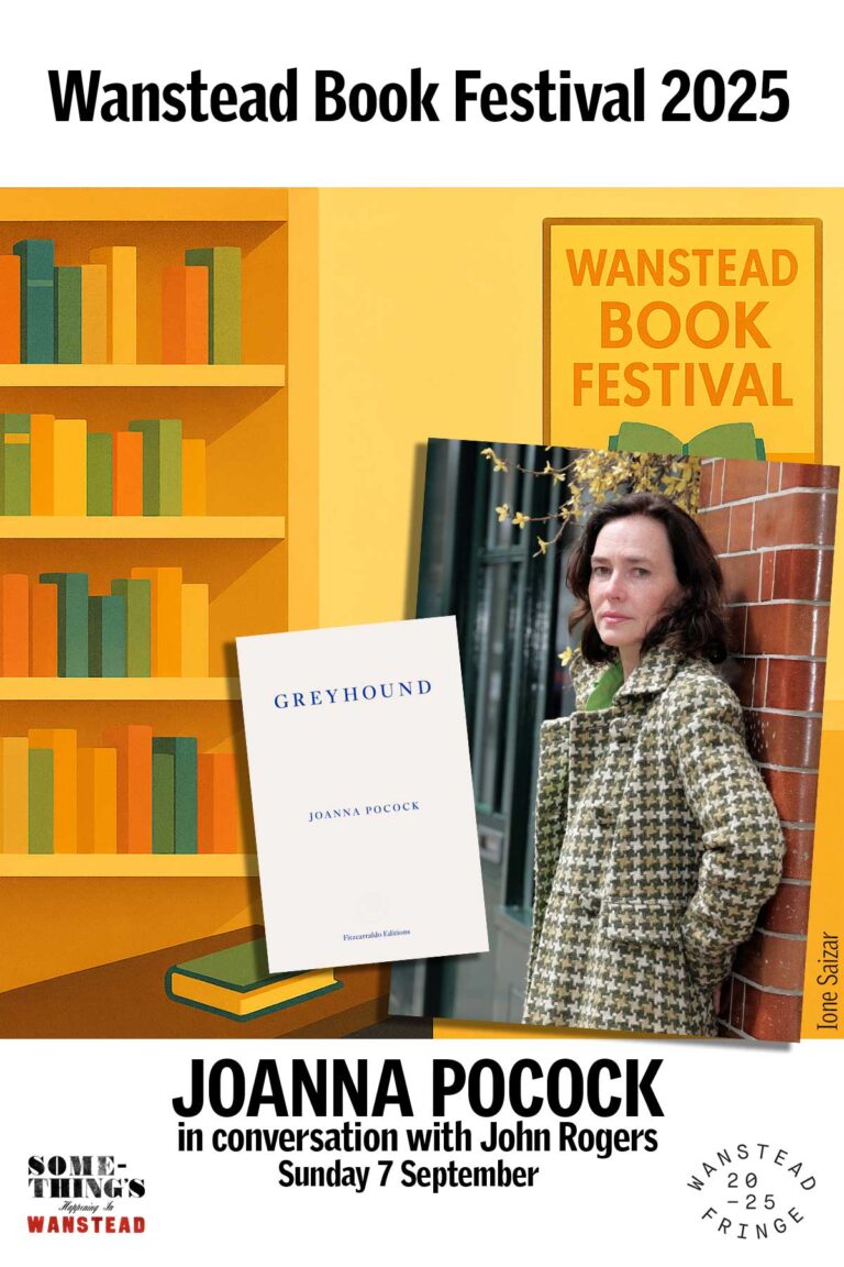 Wanstead Book Festival presents: Joanna Pocock in conversation with ...